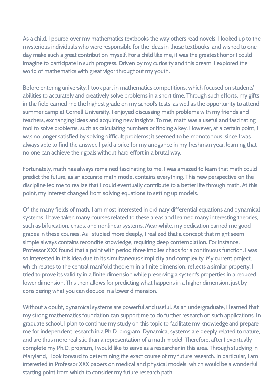 Statement of Purpose Editing Service - Help with SOP Proofreading